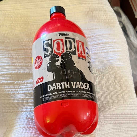 Funko | Toys | Funko Darth Vader Soda In Bold Red Bobbkehead Nwt | Poshmark